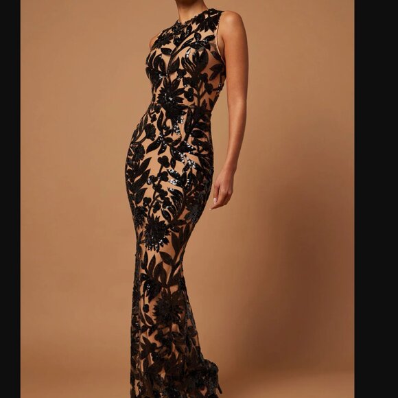 Fashion Nova | Dresses | Nwt Fashion Nova Luxe Cindy Sequin Gown | Poshmark
